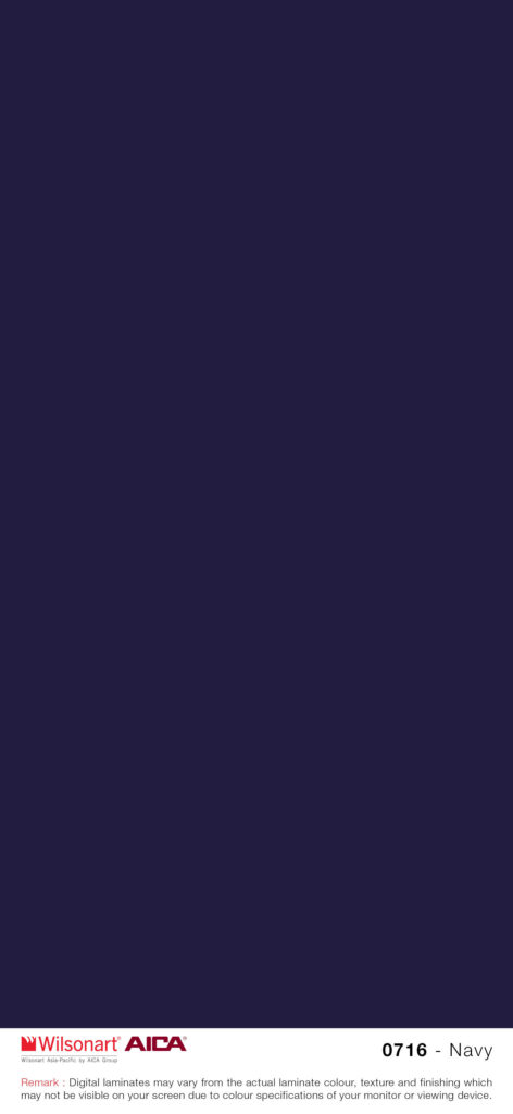0716-M Navy | Wilsonart High Pressure LaminateSingapore | Mporos